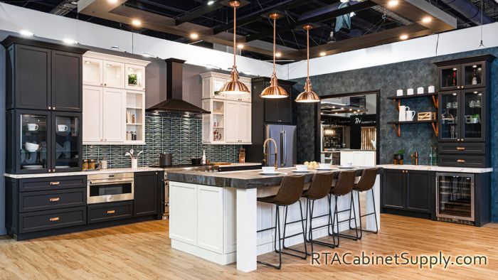 Hanover Charcoal 10x10 Pre Assembled Kitchen