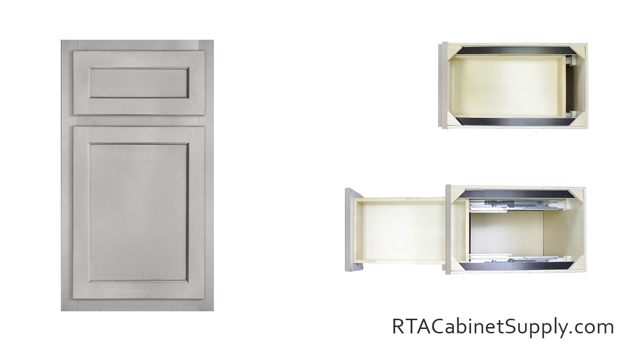 Avalon Mist - Pre-Assembled Kitchen Cabinets